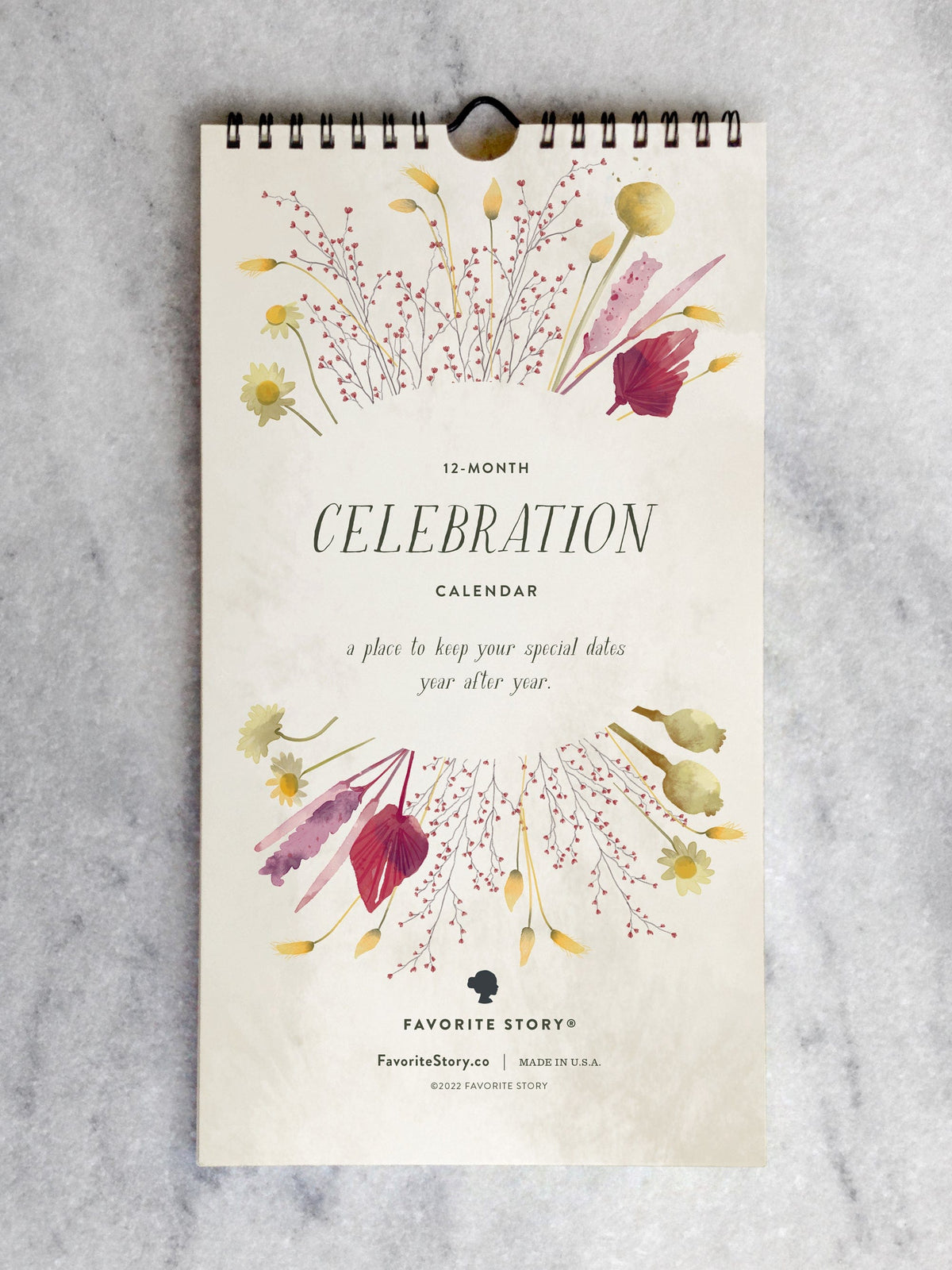Celebration Calendar, Field Flowers