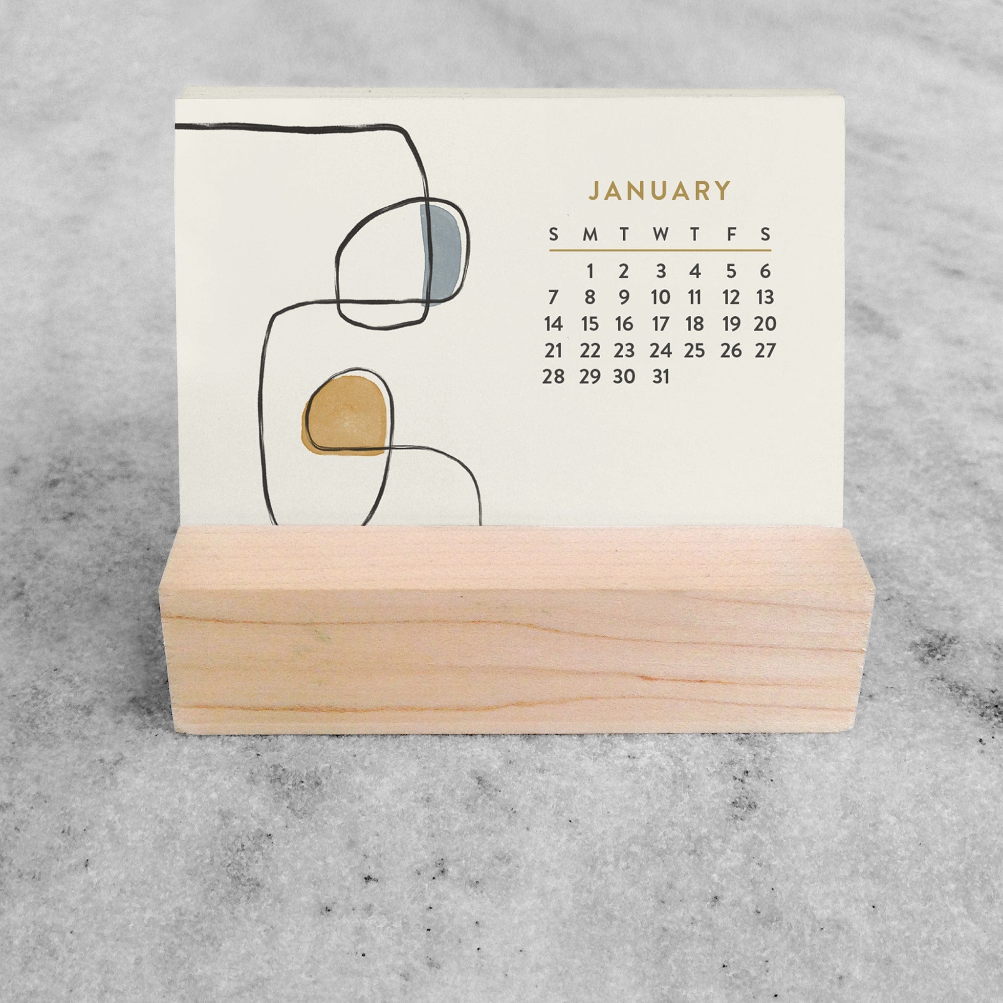 2025 Mini Desk Calendar