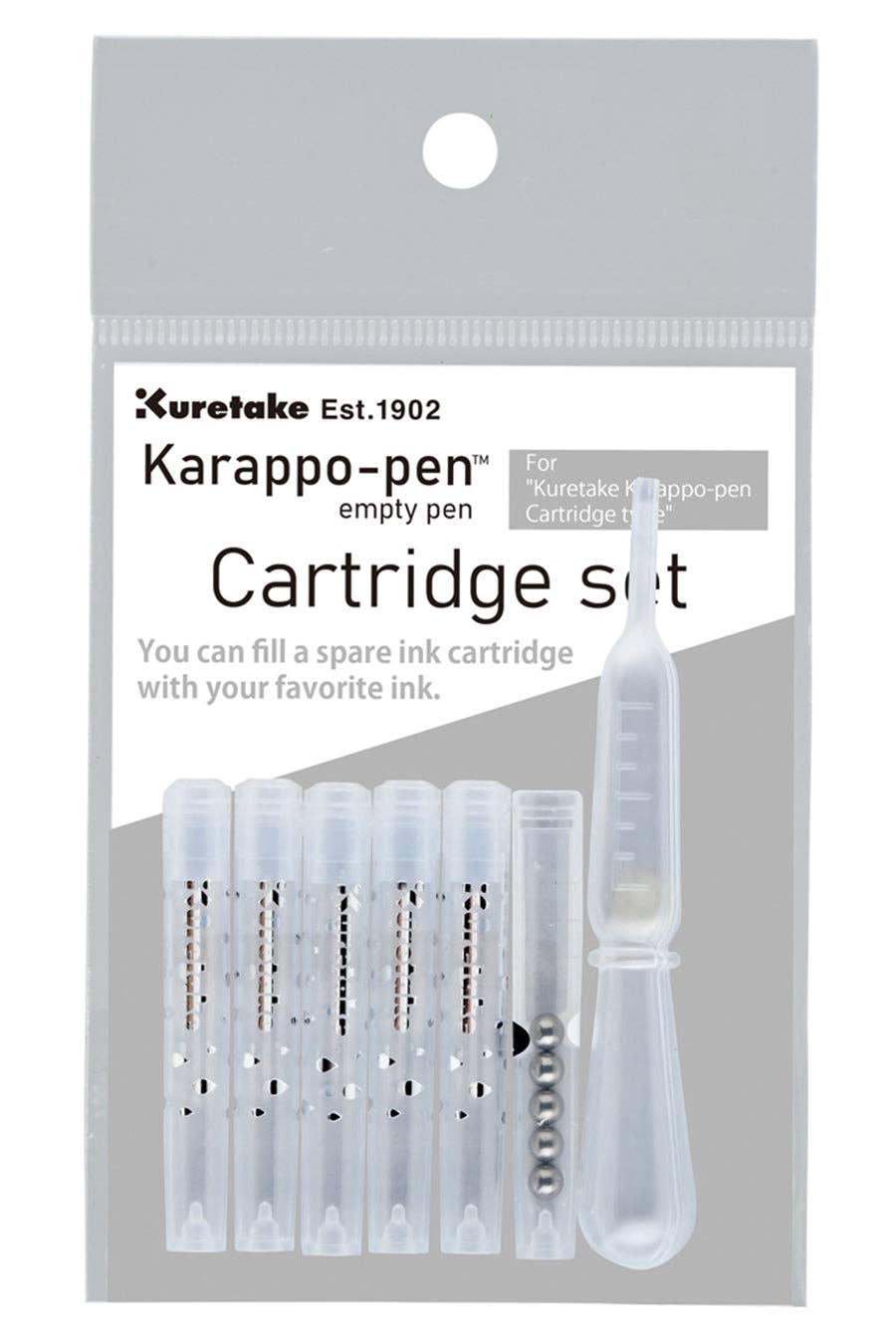 Kuretake® Karappo Pens (Empty Pen) and Cartridges