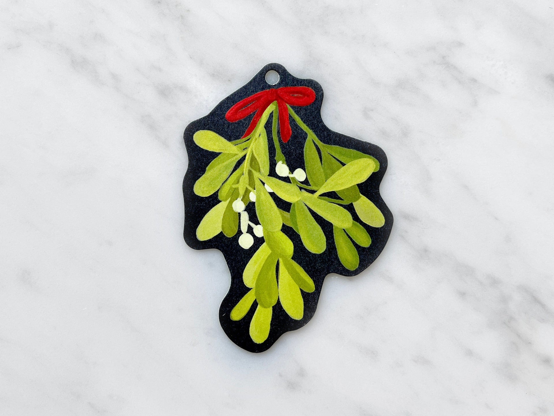 mistletoe die cut