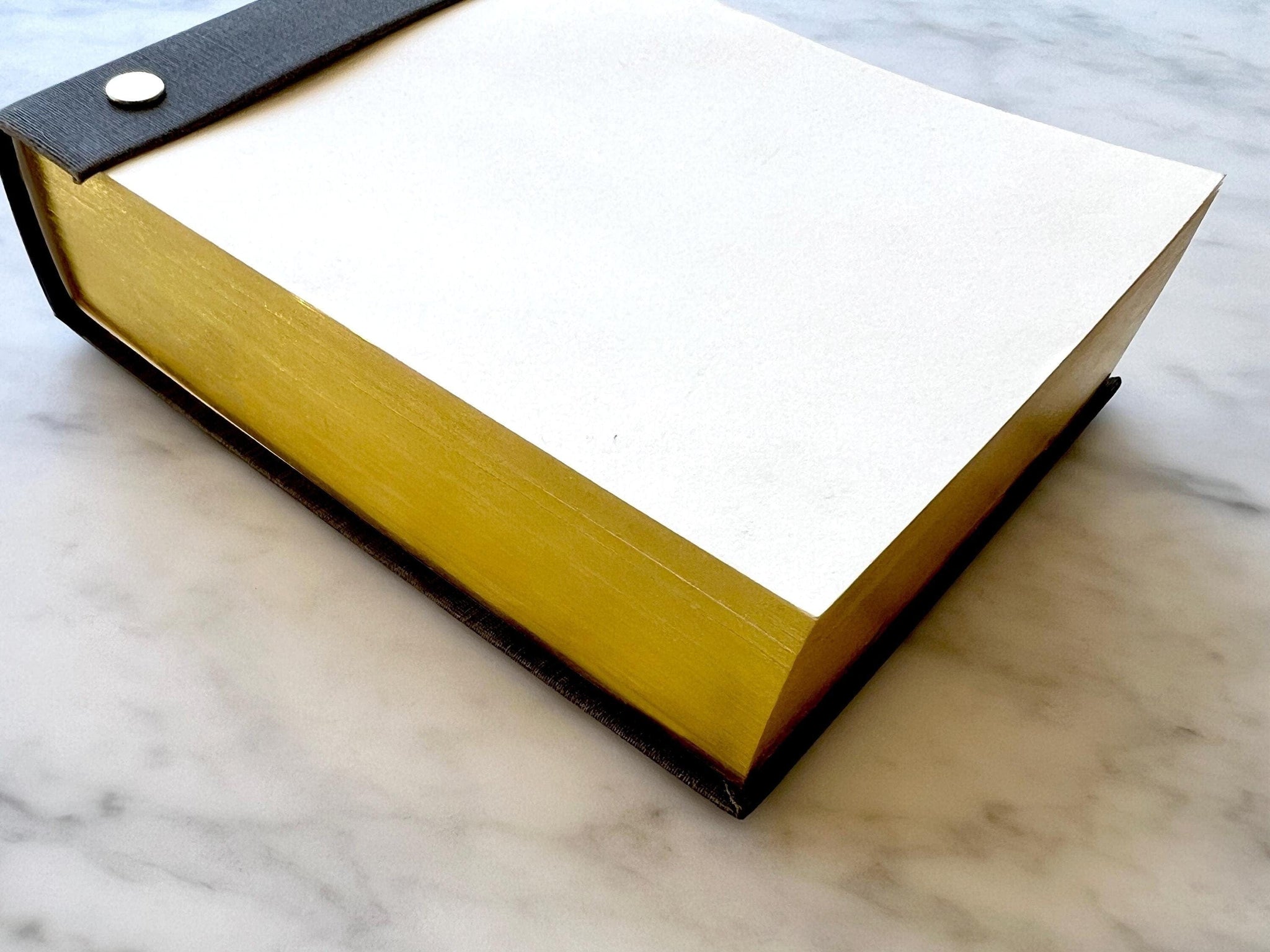 Notepad with Gilt Edges and Brass Screws