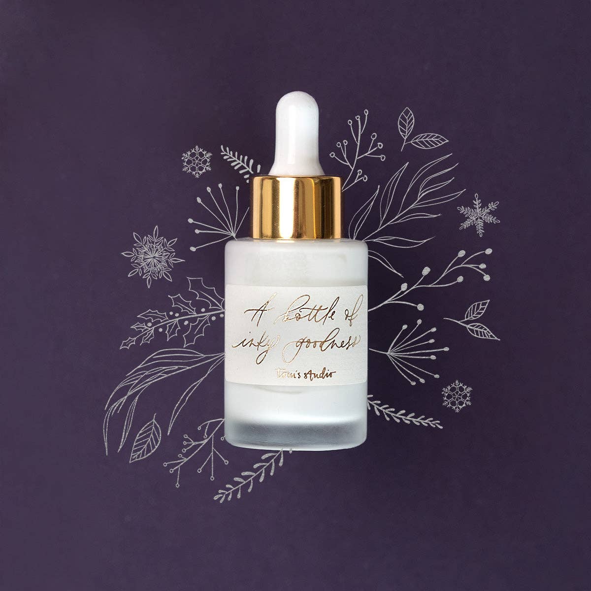 White Calligraphy Ink