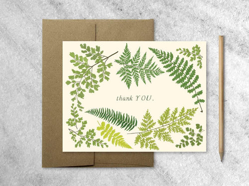 Fern Greeting Card